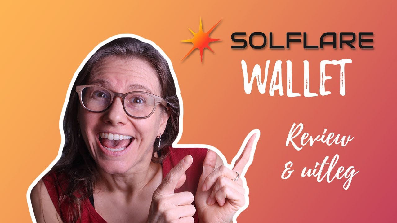 Solflare wallet (voor Solana) // review & tutorial - YouTube