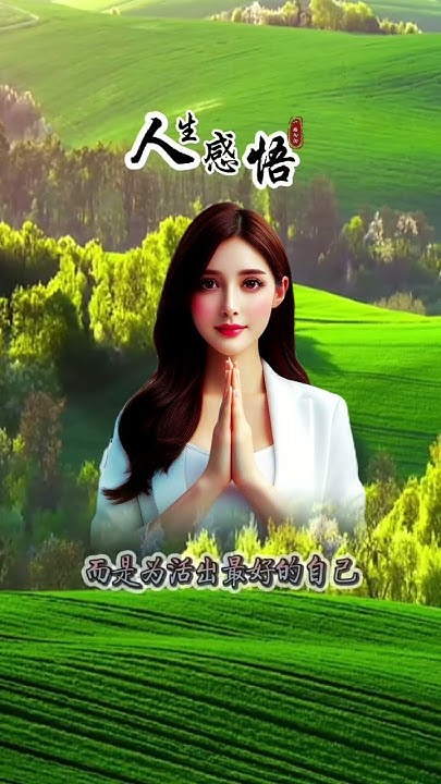 人生感悟🙏做人就要像花一樣,不管有沒有人欣賞,你都一定要綻放 ️為別人,而是為活出最好的自己。花若盛開,蝴蝶自來;你若精彩,幸福開懷🙌正能量 感悟 智慧 Youtube