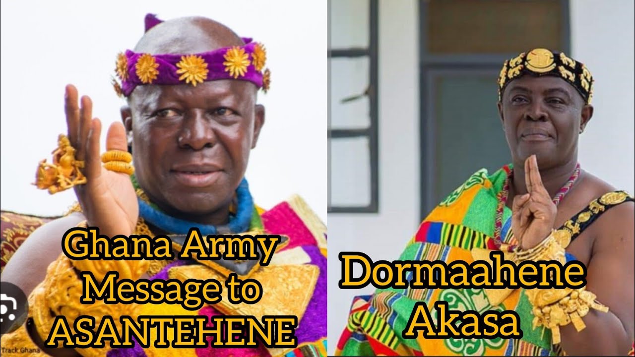 Dormaahene first speech this year,// Ghana Army hailing ASANTEHENE in ...