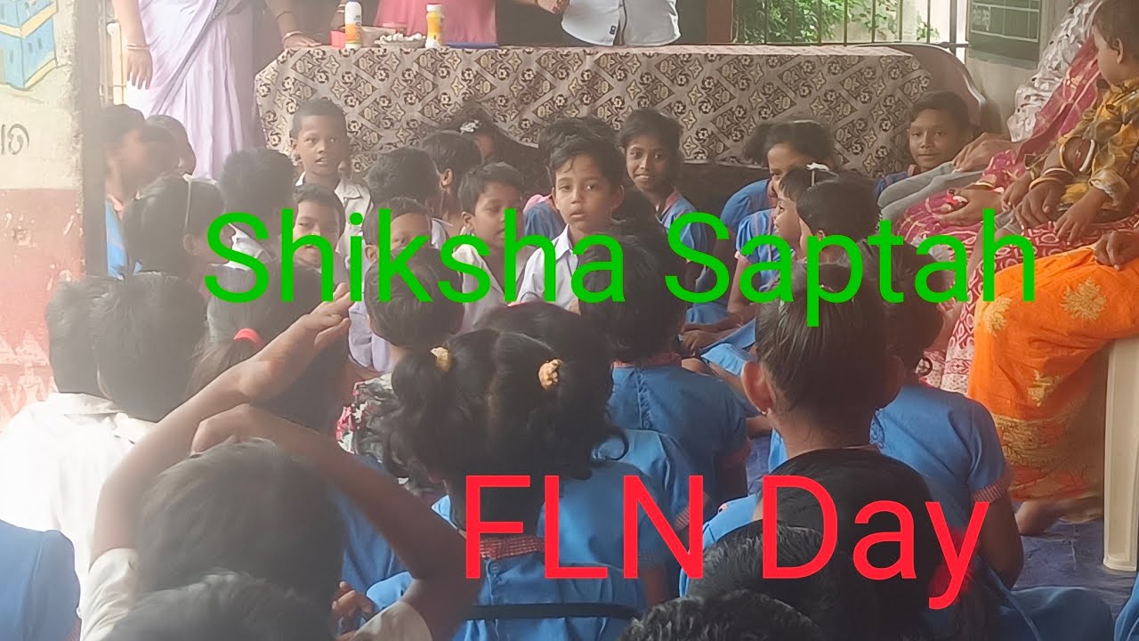 FLN day #celebration #shiksha Saptah#2nd day#tcs #school #baripada ...
