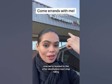 Come run errands with me! #shorts #errands - YouTube