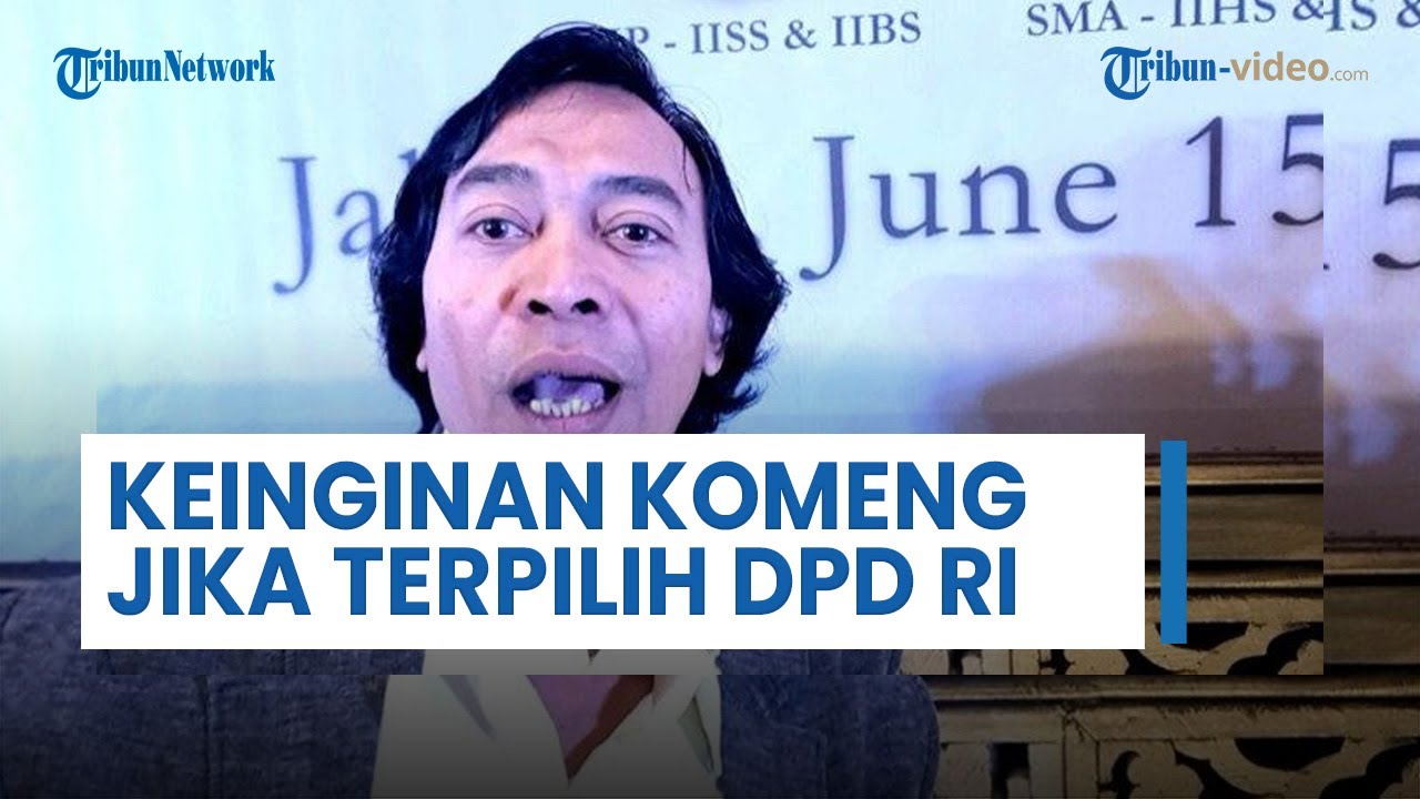 Seusai Viral gegara Foto Nyelenehnya di Surat Suara, Komeng Beber ...