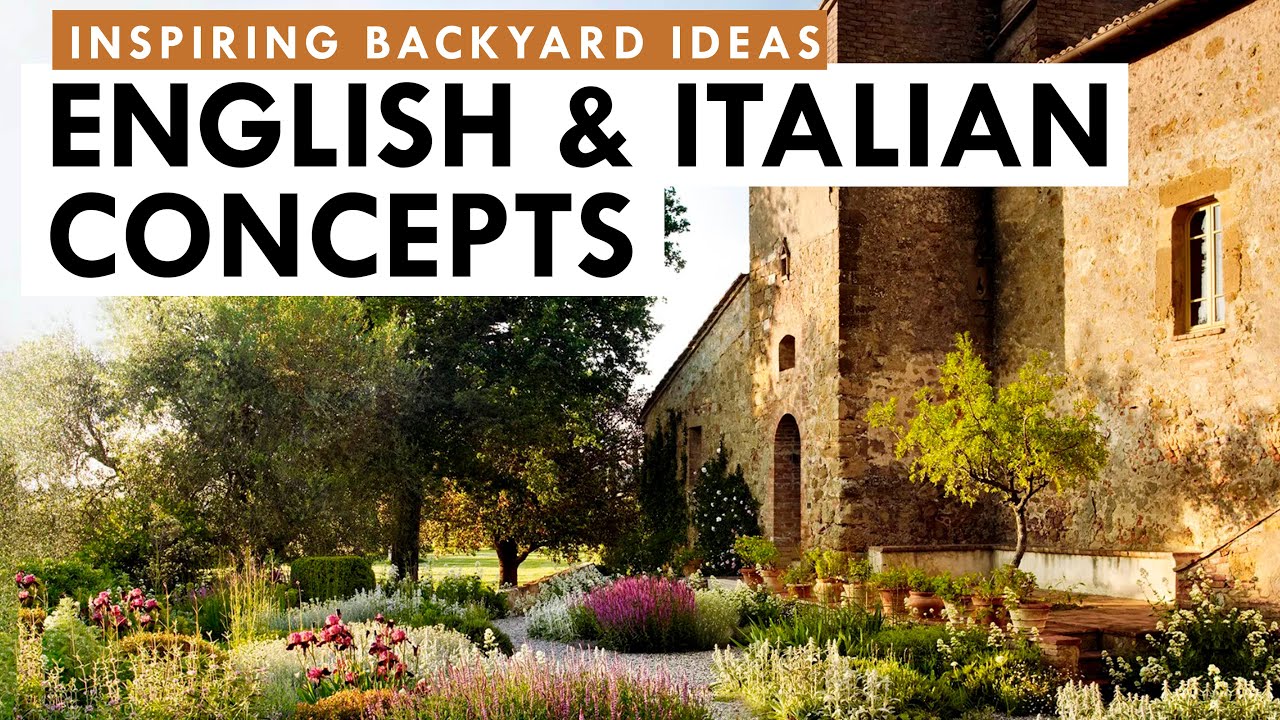 100+ Inspiring English and Italian Garden Design Concepts for your ...