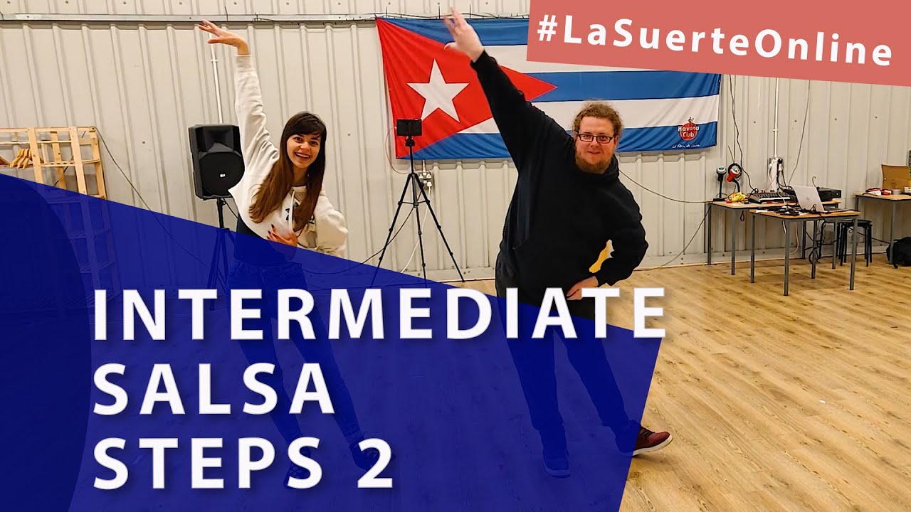 Intermediate Cuban Salsa Steps Course - Class 2 ("Toe-Heel-Cross ...
