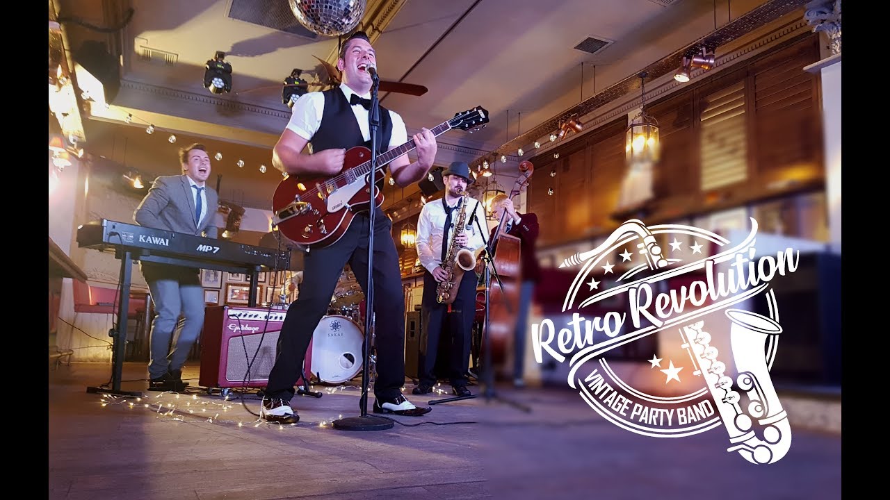 Vintage Wedding Band | Retro Revolution | UK - YouTube