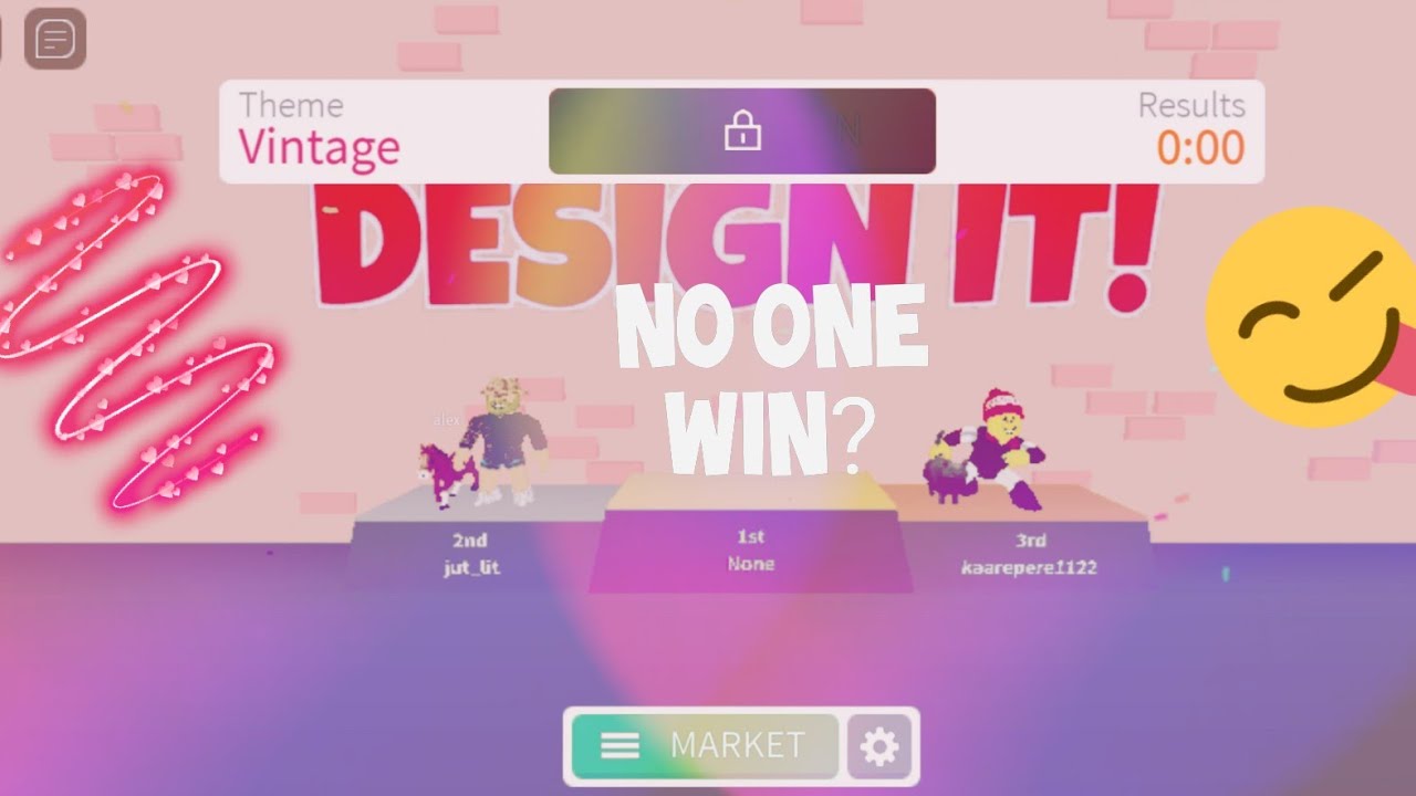 No one win?! (Roblox design it) - YouTube