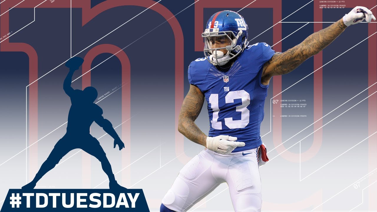 Odell Beckham Jr. TD Celebration Mixtape! | #TDTuesday | NFL - YouTube
