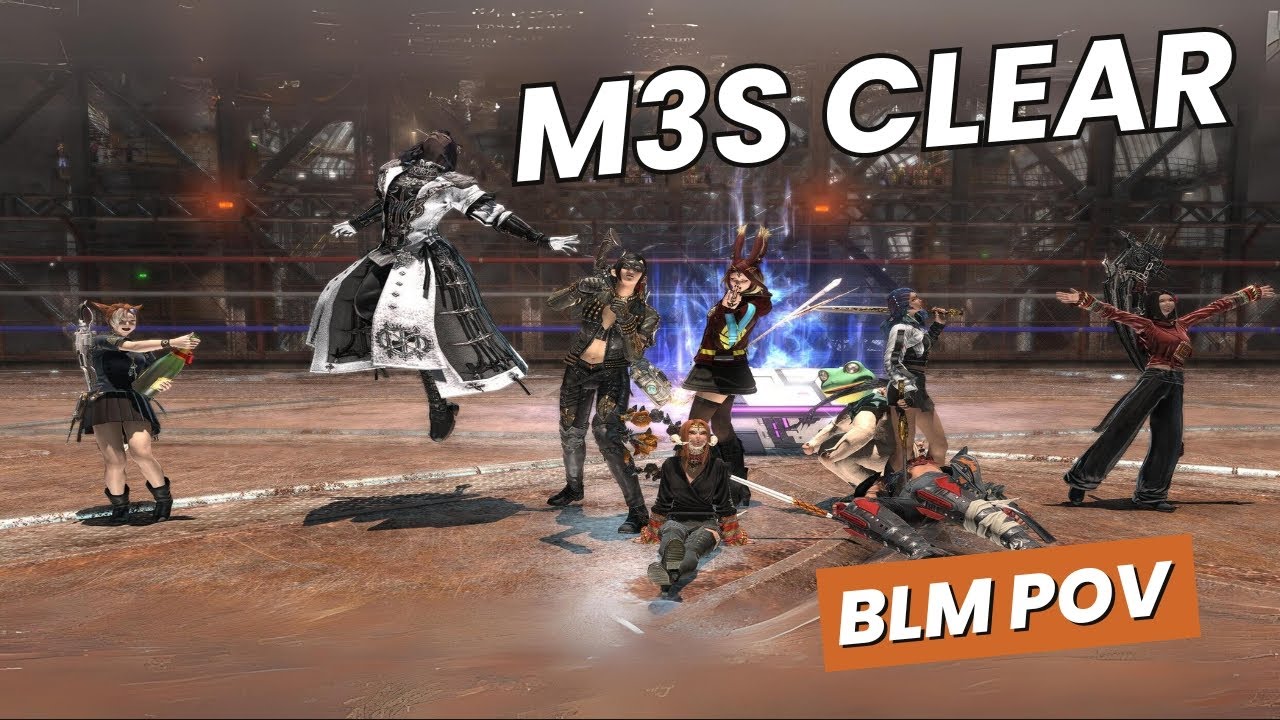 FFXIV M3S Clear VOD - BLM POV - Week 4 - 8/24/24 - YouTube