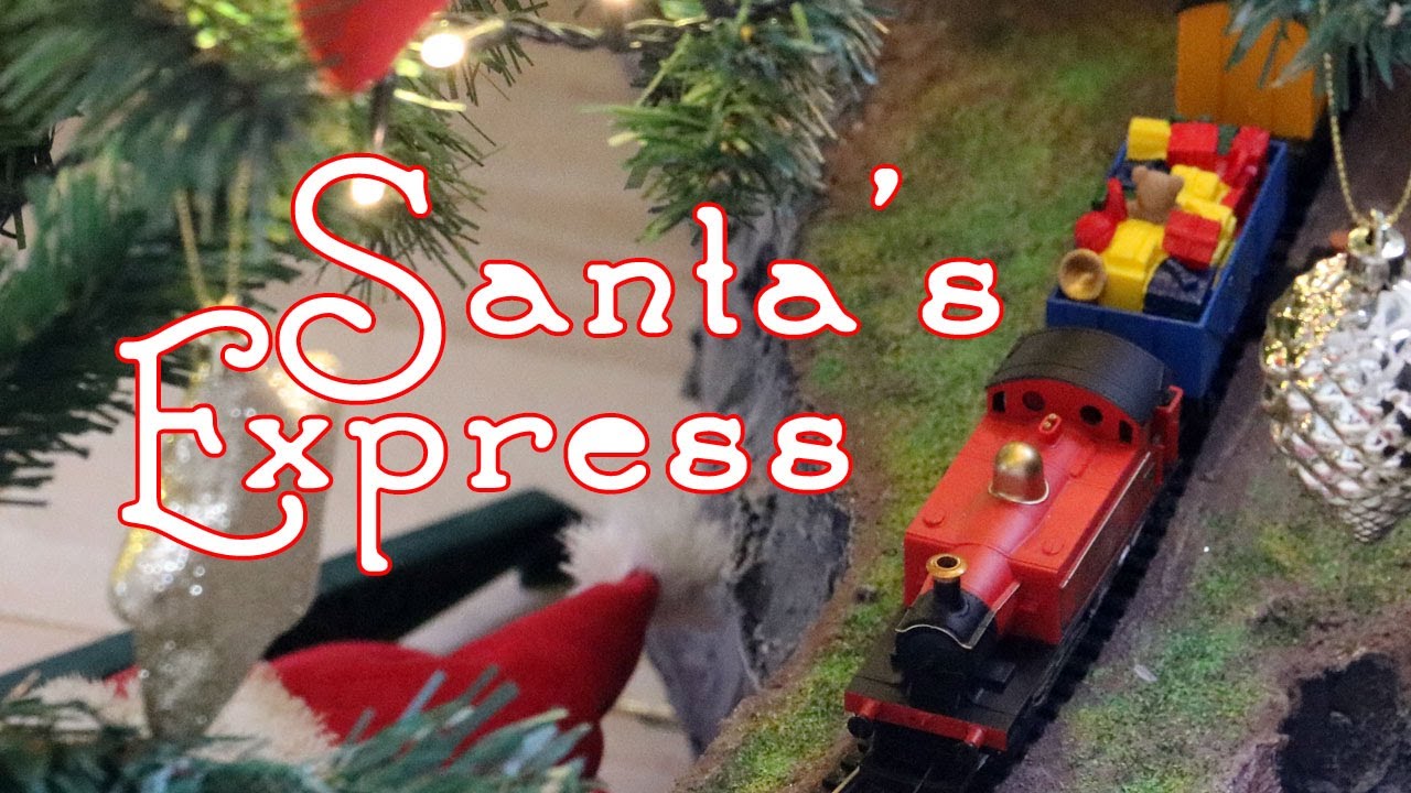 Christmas made special! A scenic display for Santa's Express - YouTube
