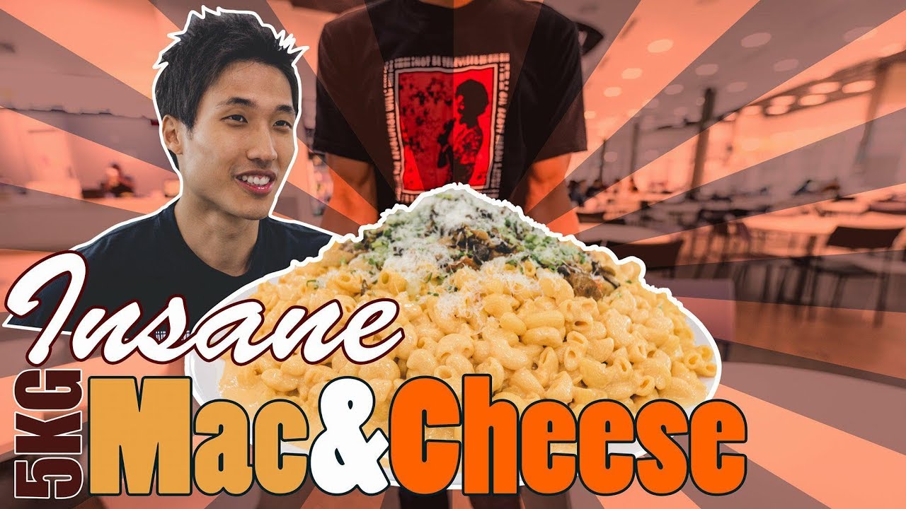 INSANE 5KG MAC AND CHEESE CHALLENGE - YouTube