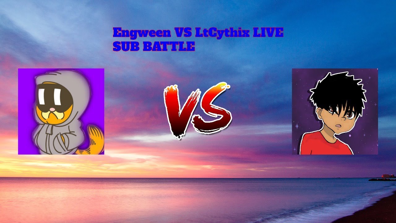 Engween VS LtCythix LIVE SUB BATTLE - YouTube