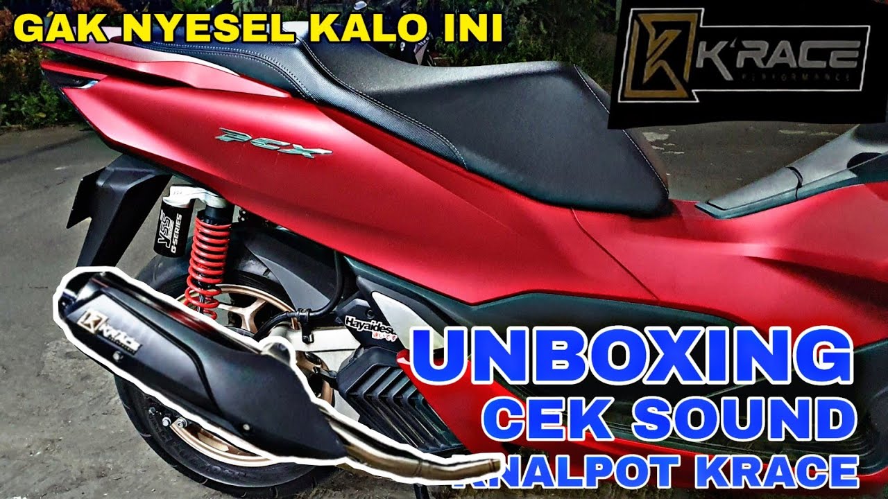 KNALPOT KRACE PCX 160 ULE CHANNEL - YouTube