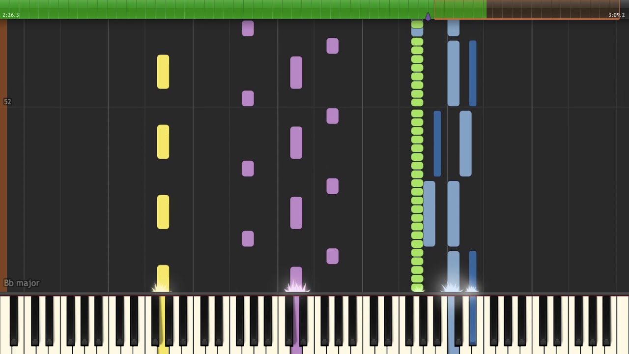 Mood Matrix - Ace Attorney Series in Synthesia - YouTube