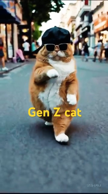 Gen z cat #catlovers #shorts #animals - YouTube