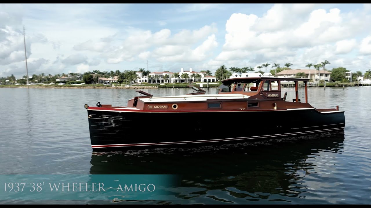 1937 Wheeler 38 - For Sale with HMY Yachts - YouTube