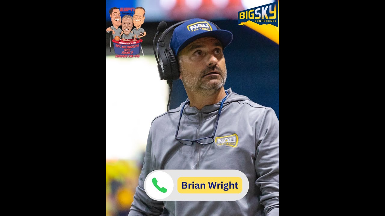 Weekly Visit with Brian Wright | NAU Football Head Coach - YouTube