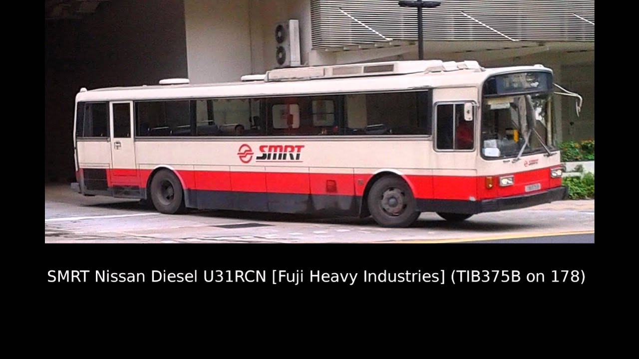 [Audio - Retired] SMRT Nissan Diesel U31RCN [Fuji Heavy Industries ...