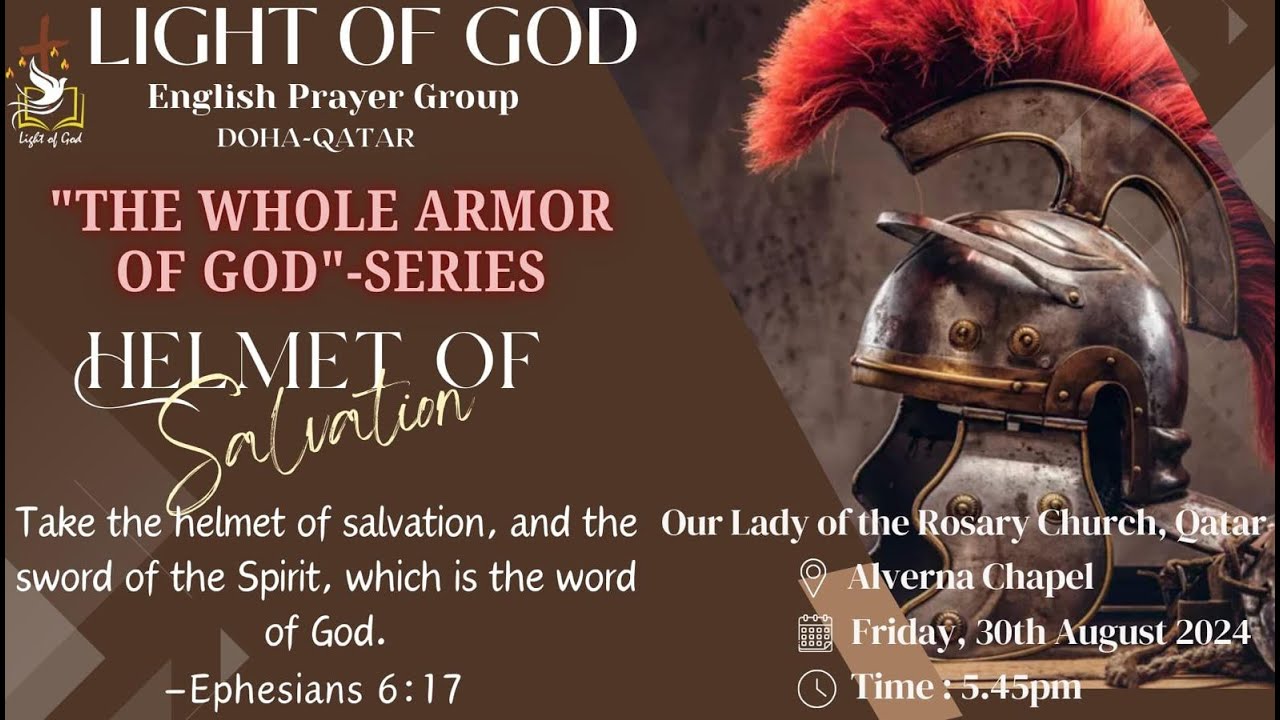 The Whole Armor of God Series - Helmet of Salvation / LOG - English ...
