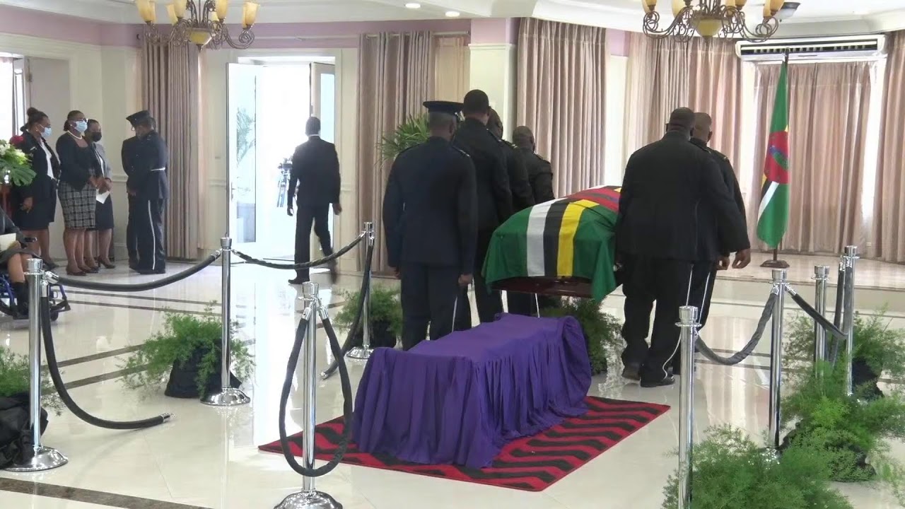 Lying in State of the late Former Prime Minister Patrick Roland John ...