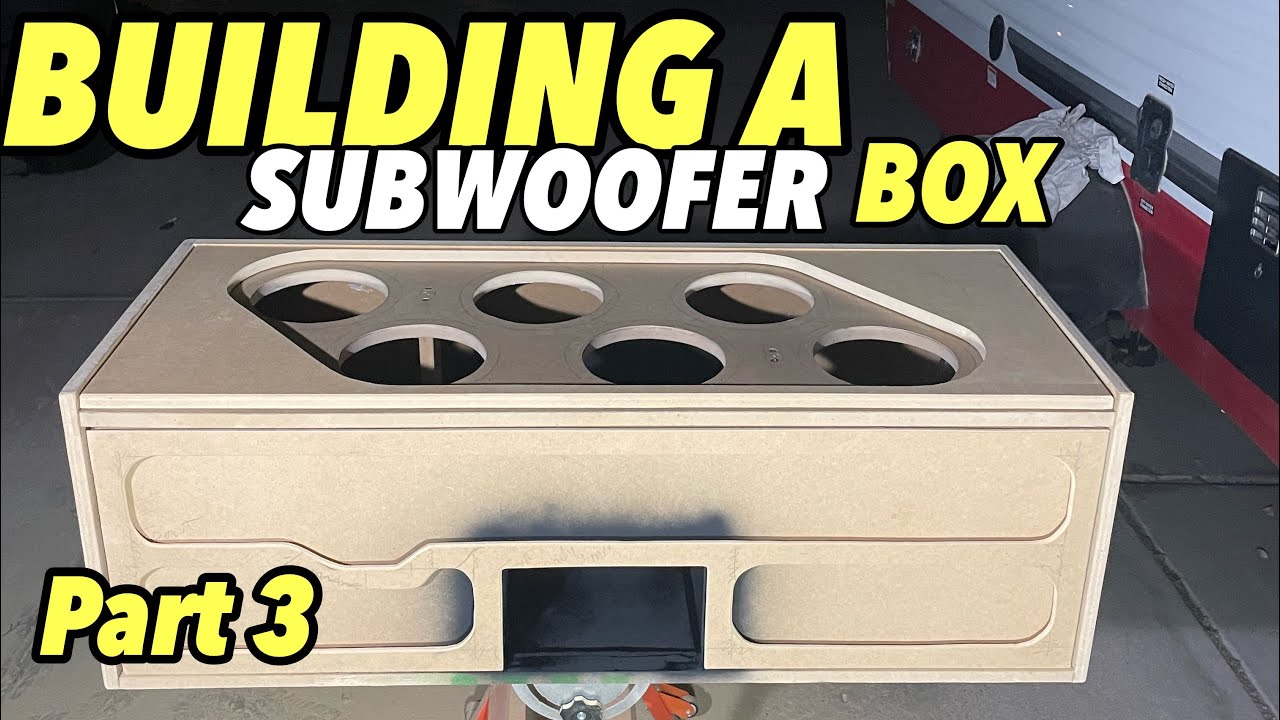 HOW TO BUILD A CUSTOM SUBWOOFER BOX FOR A 2022 TOYOTA 4RUNNER (5TH GEN ...