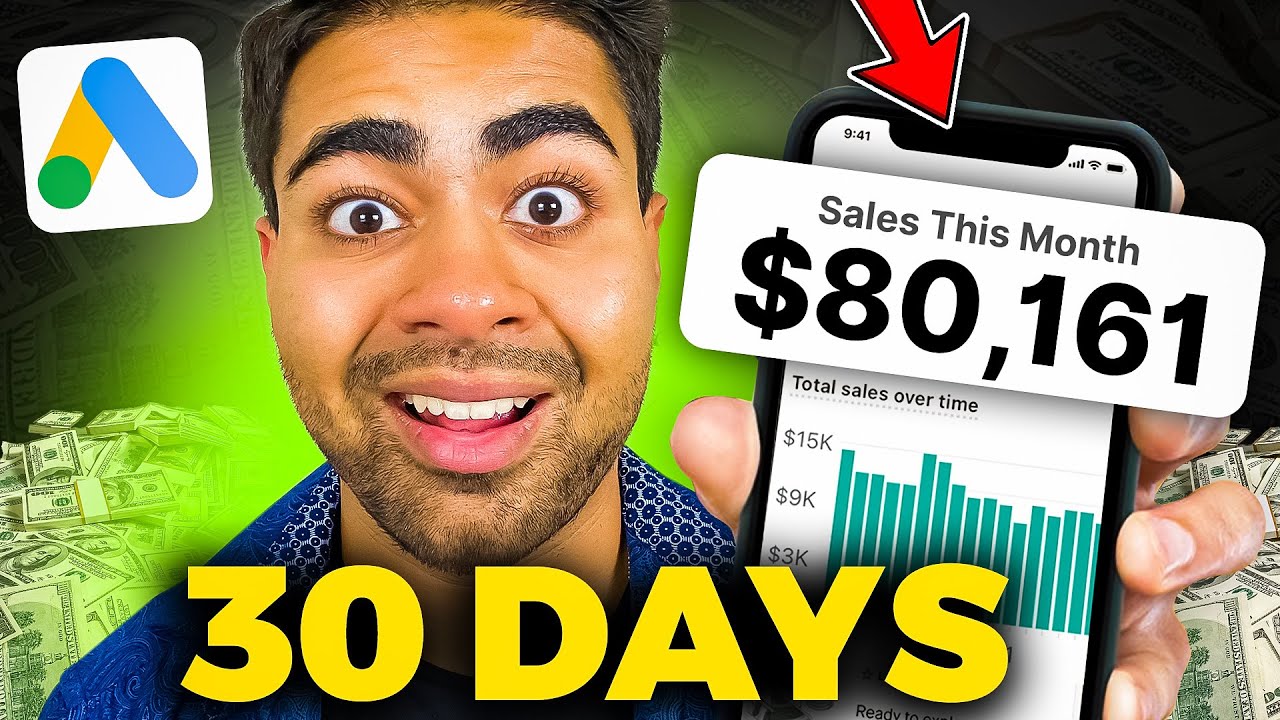 $80,161 in 30 Days With Google Ads (INSANE Shopify Case Study) - YouTube