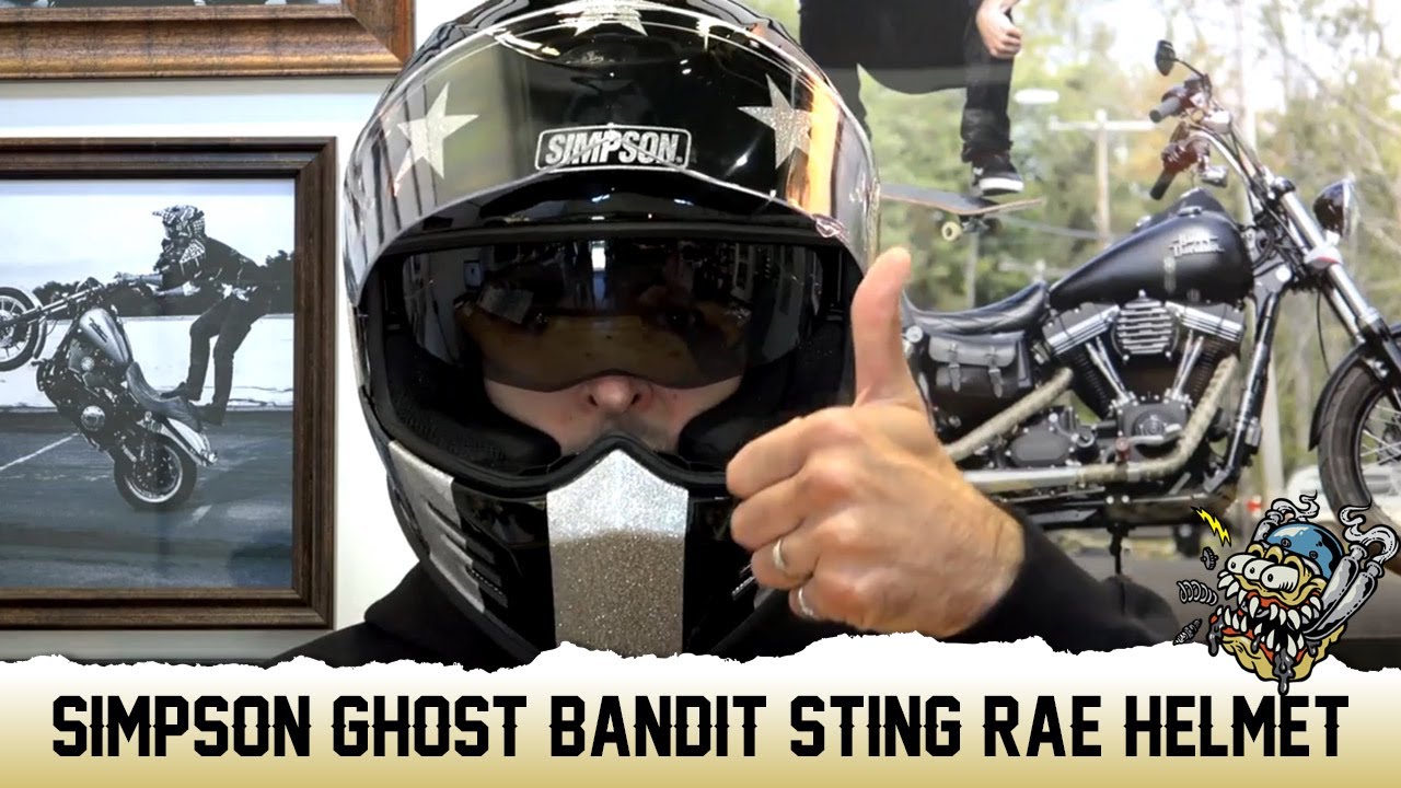 Simpson Ghost Bandit Sting Rae Overview - DeadbeatCustoms.com - YouTube