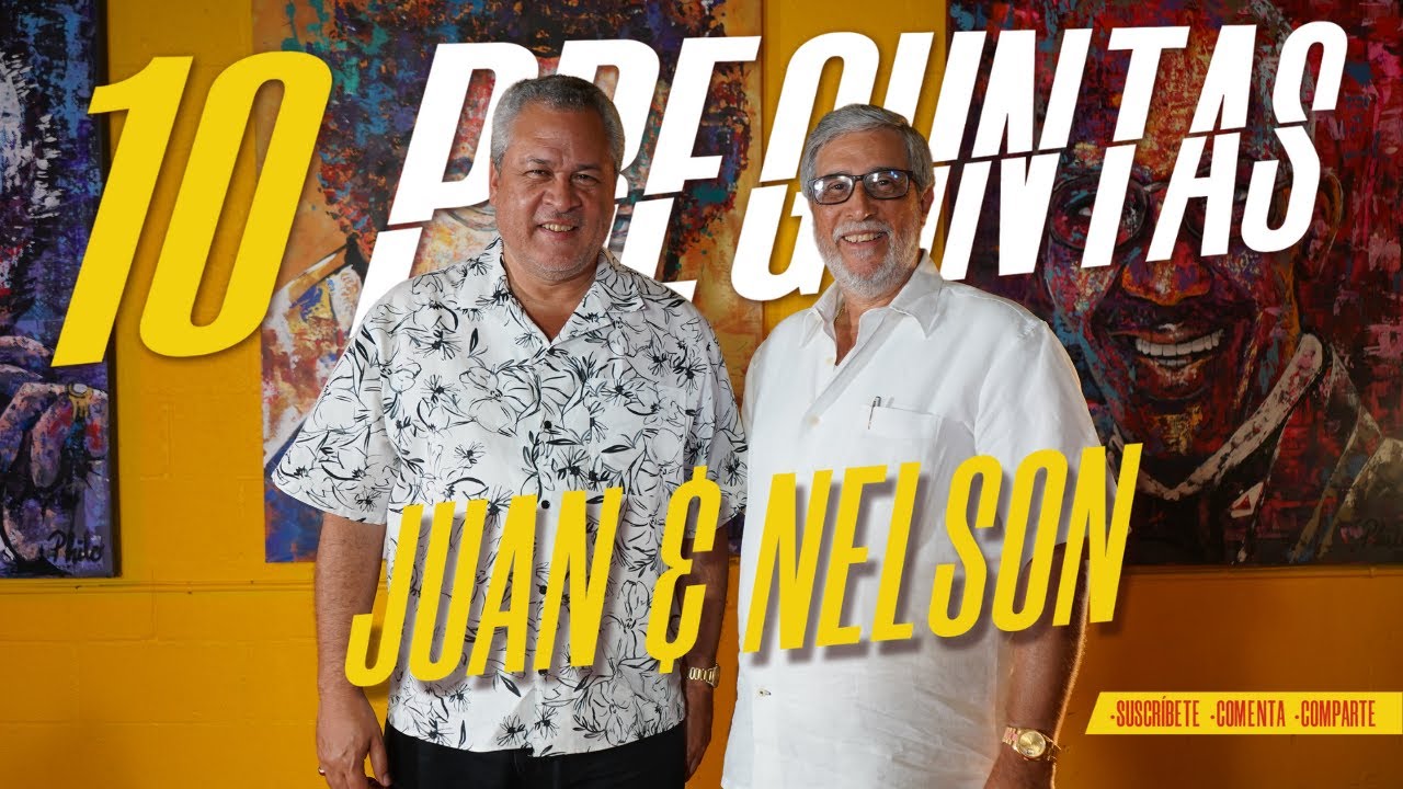 JUAN & NELSON 10 PREGUNTAS POR JUNIOR CABRERA - YouTube