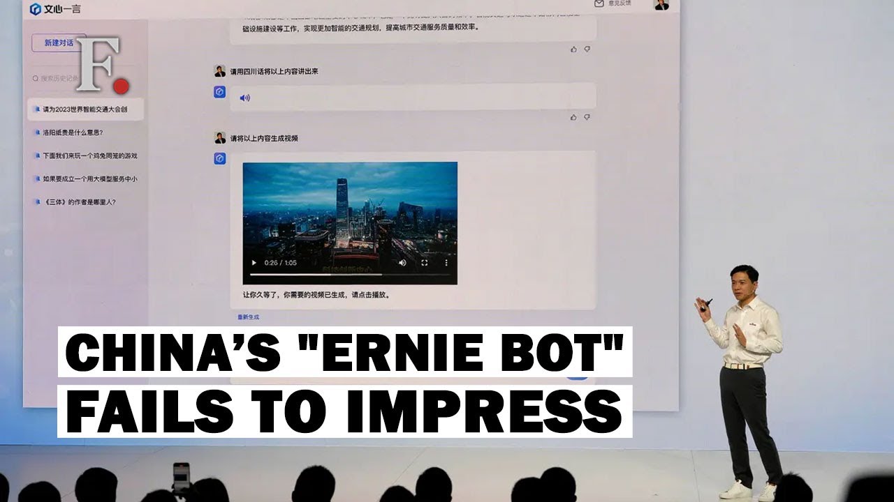 China-Made ChatGPT Rival "Ernie Bot" From Search Engine Baidu Fails To ...