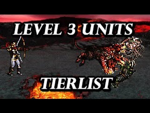 TRIPLE UPGRADE UNITS!! | Heroes 3 HotA Tier 3 creature TIER LIST! - YouTube