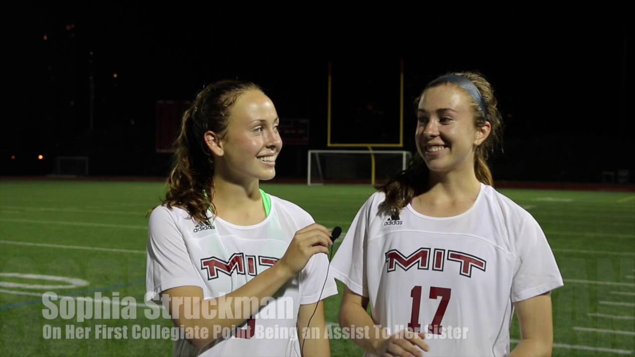 MIT Women's Soccer Postgame Interview After 4-0 Win Over Emmanuel - YouTube
