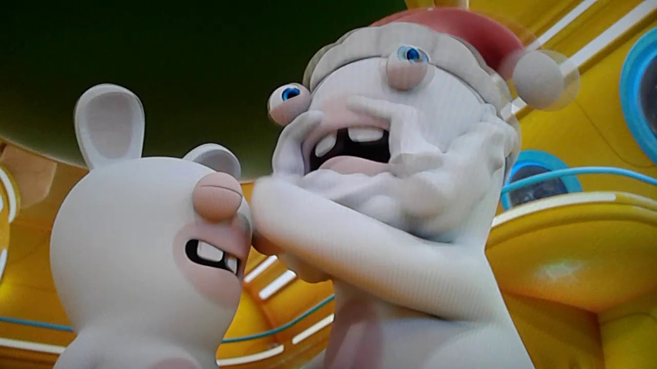 Rabbids invasion season 4: santa rabbid vs the christmas turkey - YouTube