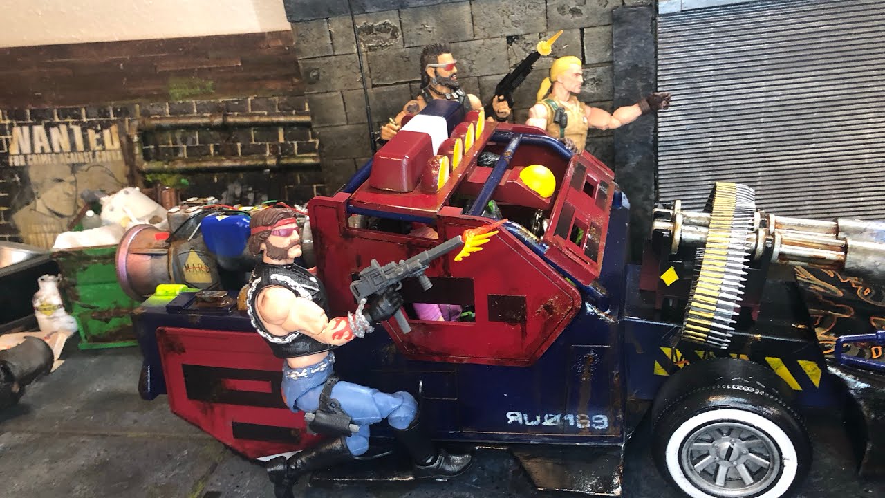 Gi joe classified Thunder machine and Thrasher Custom - YouTube