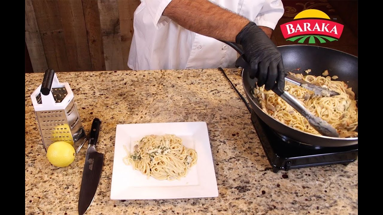 Weekly Recipes From Baraka: Three Cheeses Pasta! - YouTube