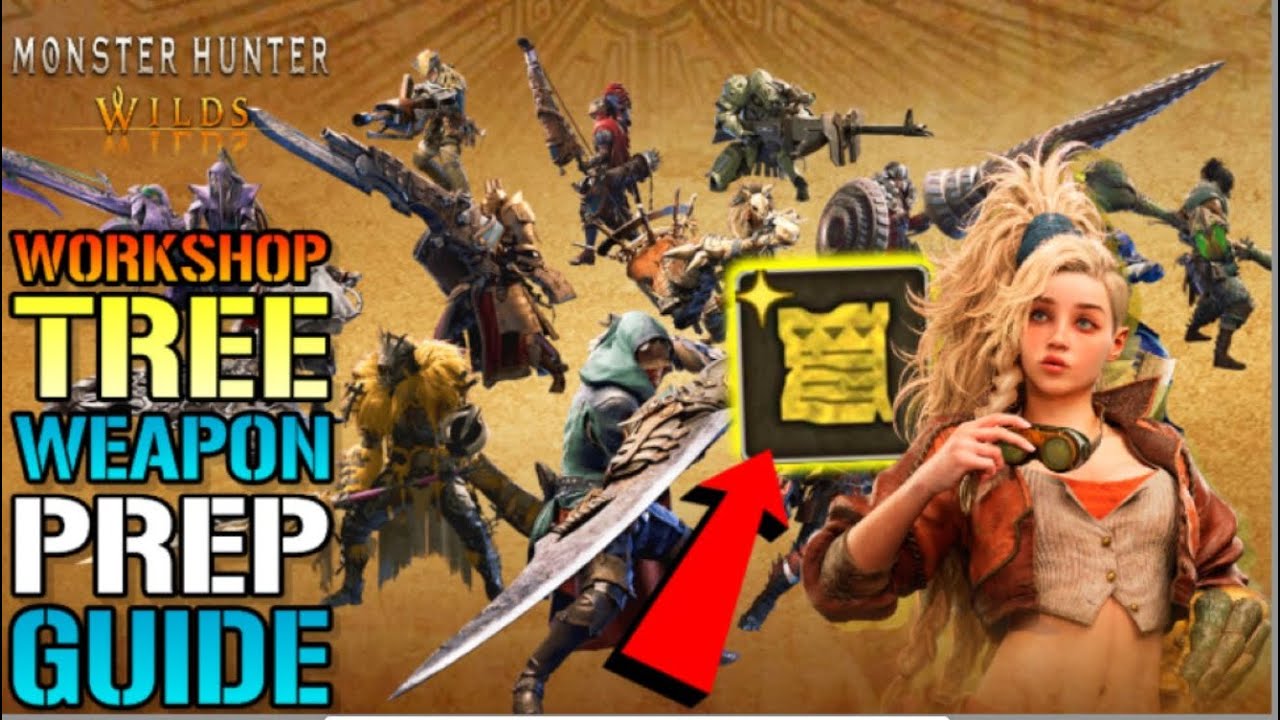 Monster Hunter Wilds: "Workshop Tree Weapons" Are Already HERE! How To ...