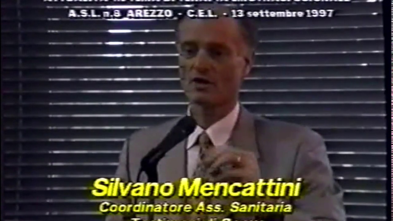 Silvano Mencattini Conclusioni 13-09-1997 ATTUALITÀ IN TEMA DI TERAPIA ...