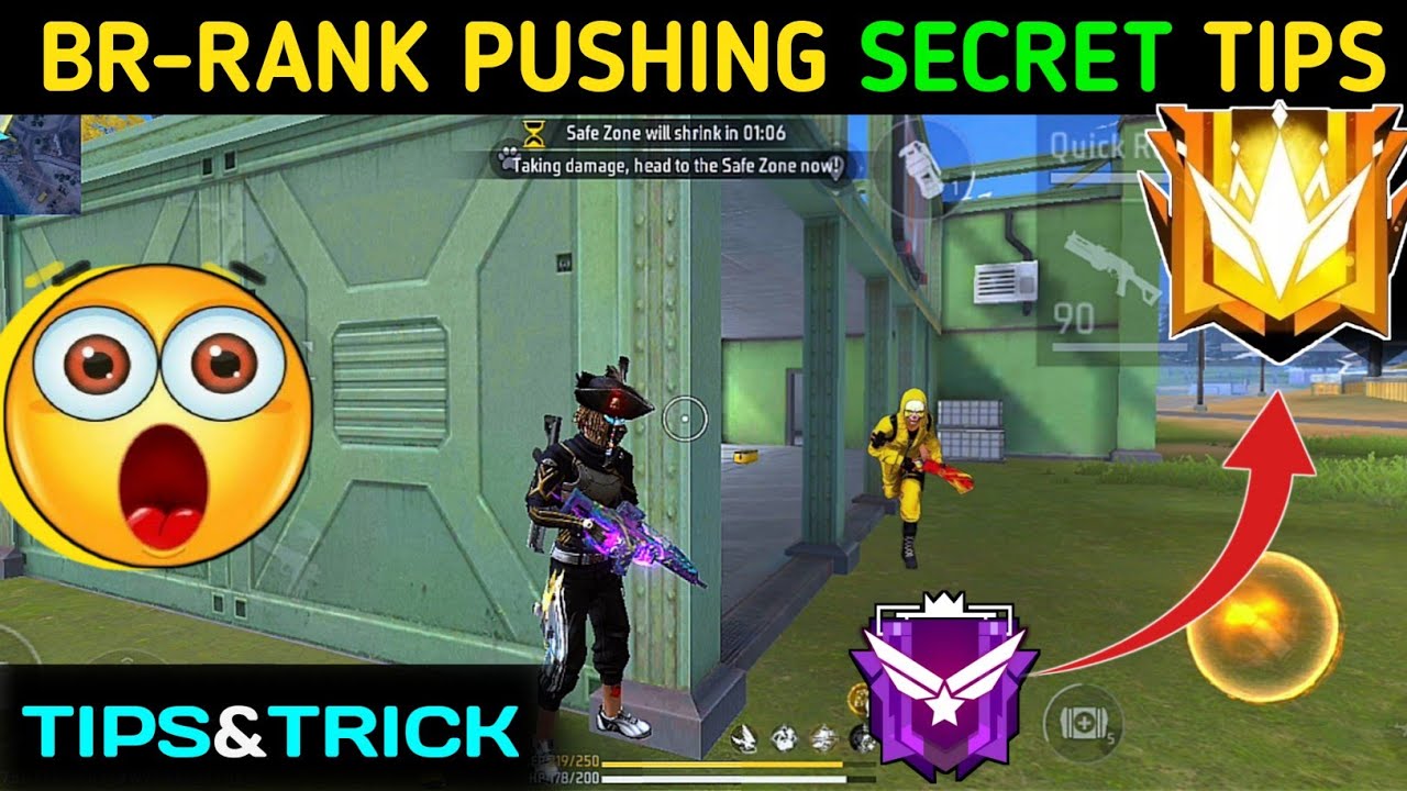 BR-RANK PUSHING TIPS💡AND TRICKS//HOW TO PUSH RANK IN FREE FIRE//SOLO ...