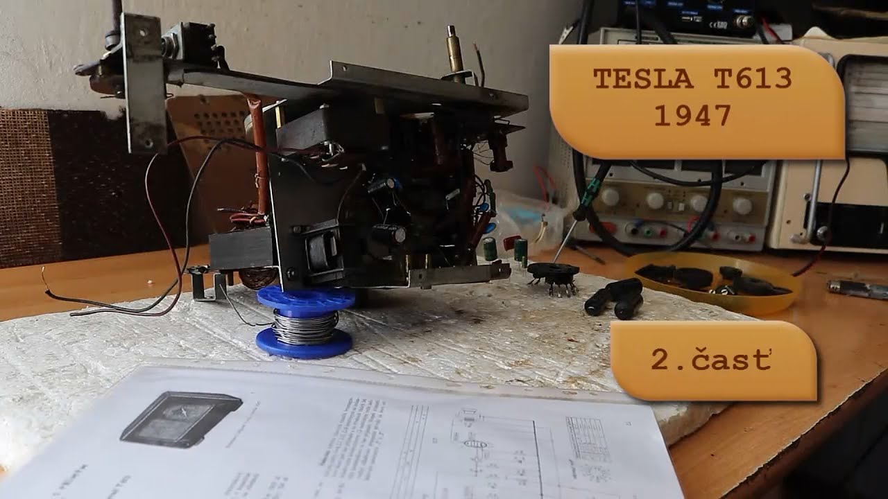 TESLA T613 1947 2.časť - YouTube