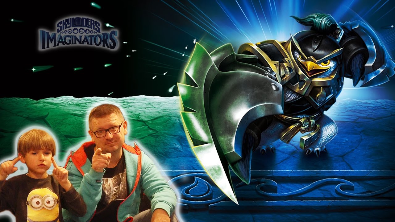 Daddy and Sammie Having Fun with Skylanders Imaginators Video Game ...