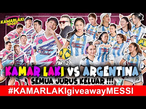 #kamarlakisport - kamarlaki VS ARGENTINA ANGEL ( PART 2 ) - KAMARLAKI GIVEAWAY MESSI -  Eps25