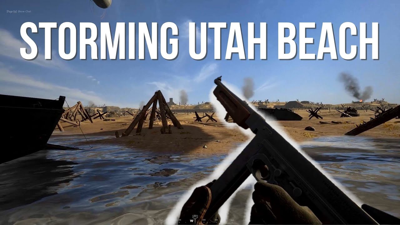Storming Utah Beach ! Hell Let Loose Gameplay - YouTube