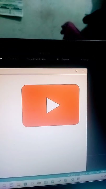 Youtube Logo Using Pythonpythonprogramming Python Pythontutorial Pythonstatus