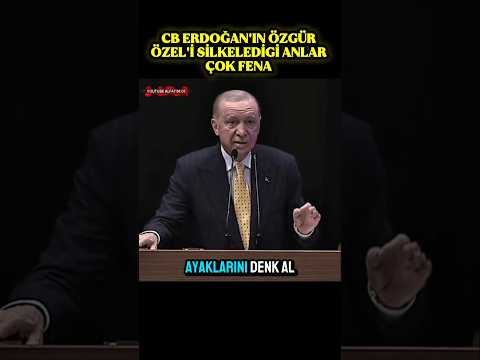 CB Erdoğan'ın Özgür Özel'i Çok Sert Silkeledigi Anlar 🇹🇷😎 #gündem
