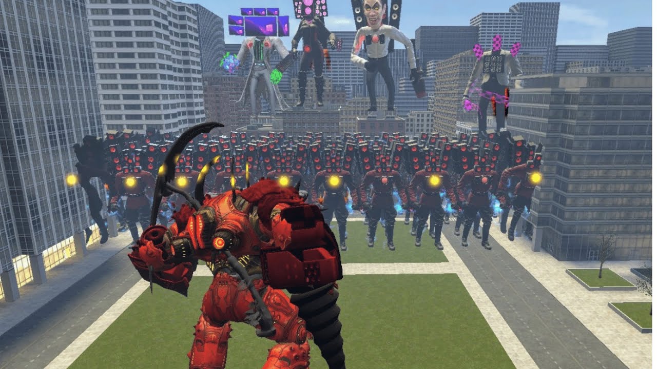 EVOLUTION SPEAKERMAN TITAN UPGR INFECTED VS ALL CAMERAMAN TITAN/SPEAKERMAN TITAN in garry's mod ...
