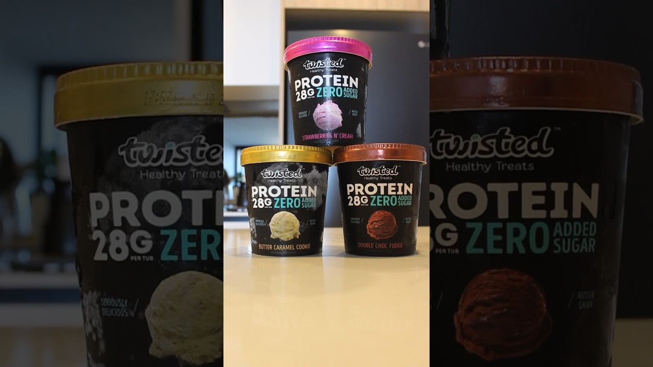 Twisted healthy treats make the best protein ice cream!!!! #protein # ...