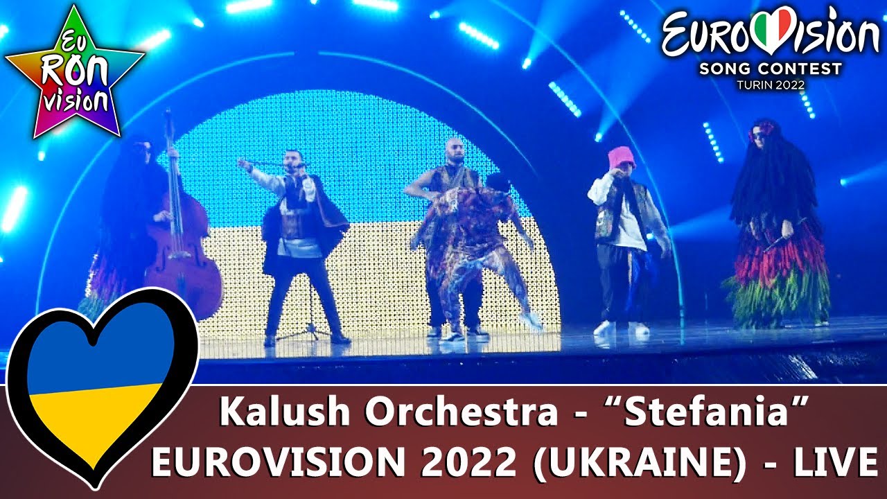 Kalush Orchestra - "Stefania" - Live - Eurovision Song Contest 2022 ...