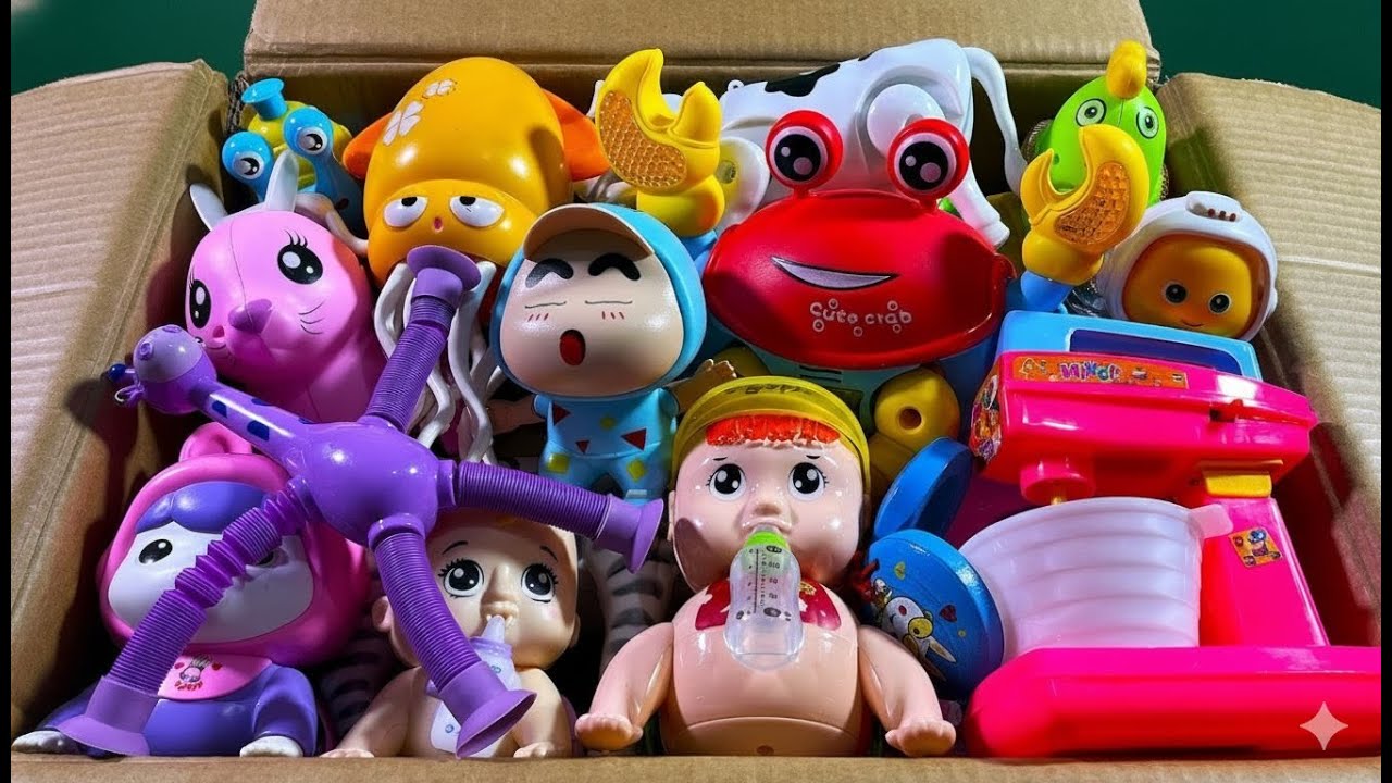 Toys ASMR, 8:49 Minutes Satisfying with Unboxing ,Toys Set,Collection ...