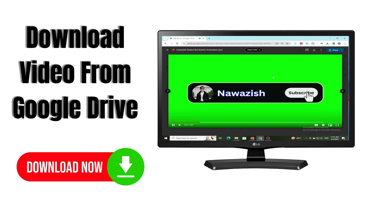 How to Download Video From Google Drive - YouTube