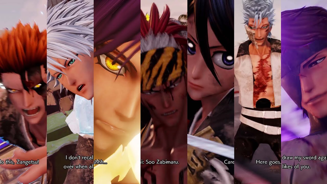 All Bleach Characters Ultimate Attack Jump Force - YouTube