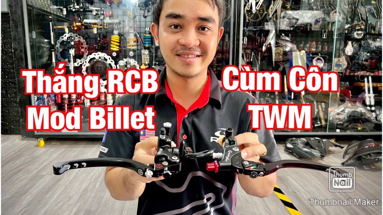 Cùm Tay Phanh RCB Mod Billet Cùm Côn TWM 1:1 Quá Đẹp . - YouTube