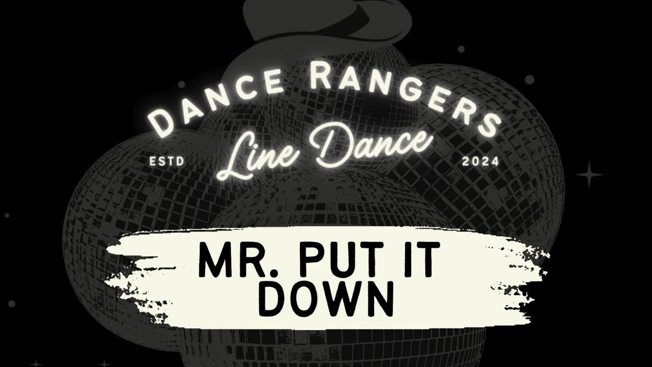 Mr Put It Down | Line Dance Demo - YouTube